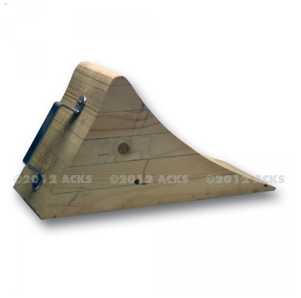 Cale de roue en bois ADR
